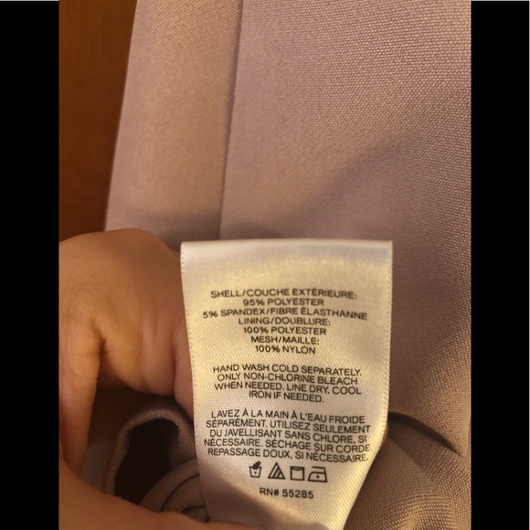 Express | Dresses | Blush Dress With Mesh Cutouts | Poshmark